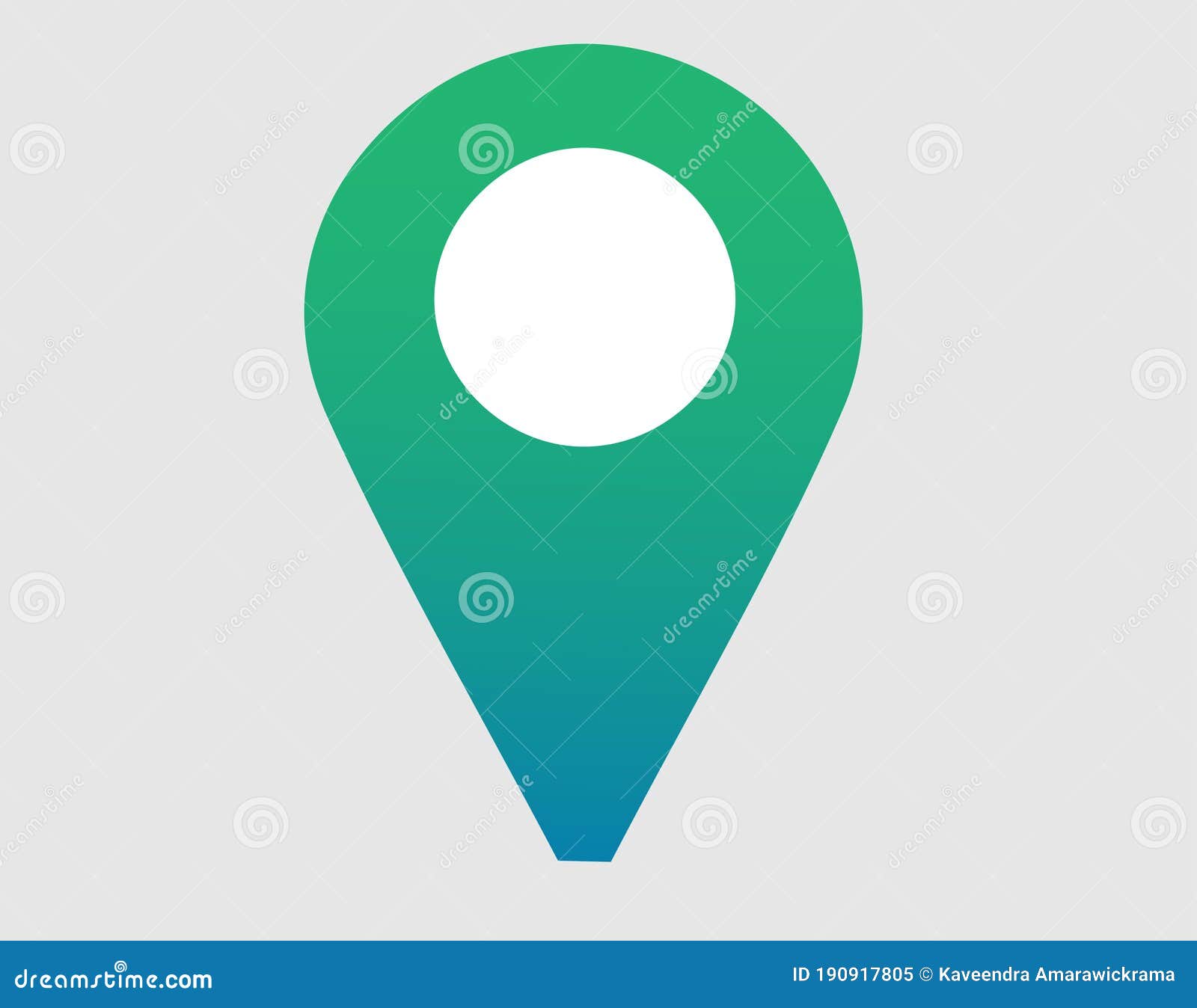 Logo Abstracto De Google Map En Blanco Ilustración del Vector ...