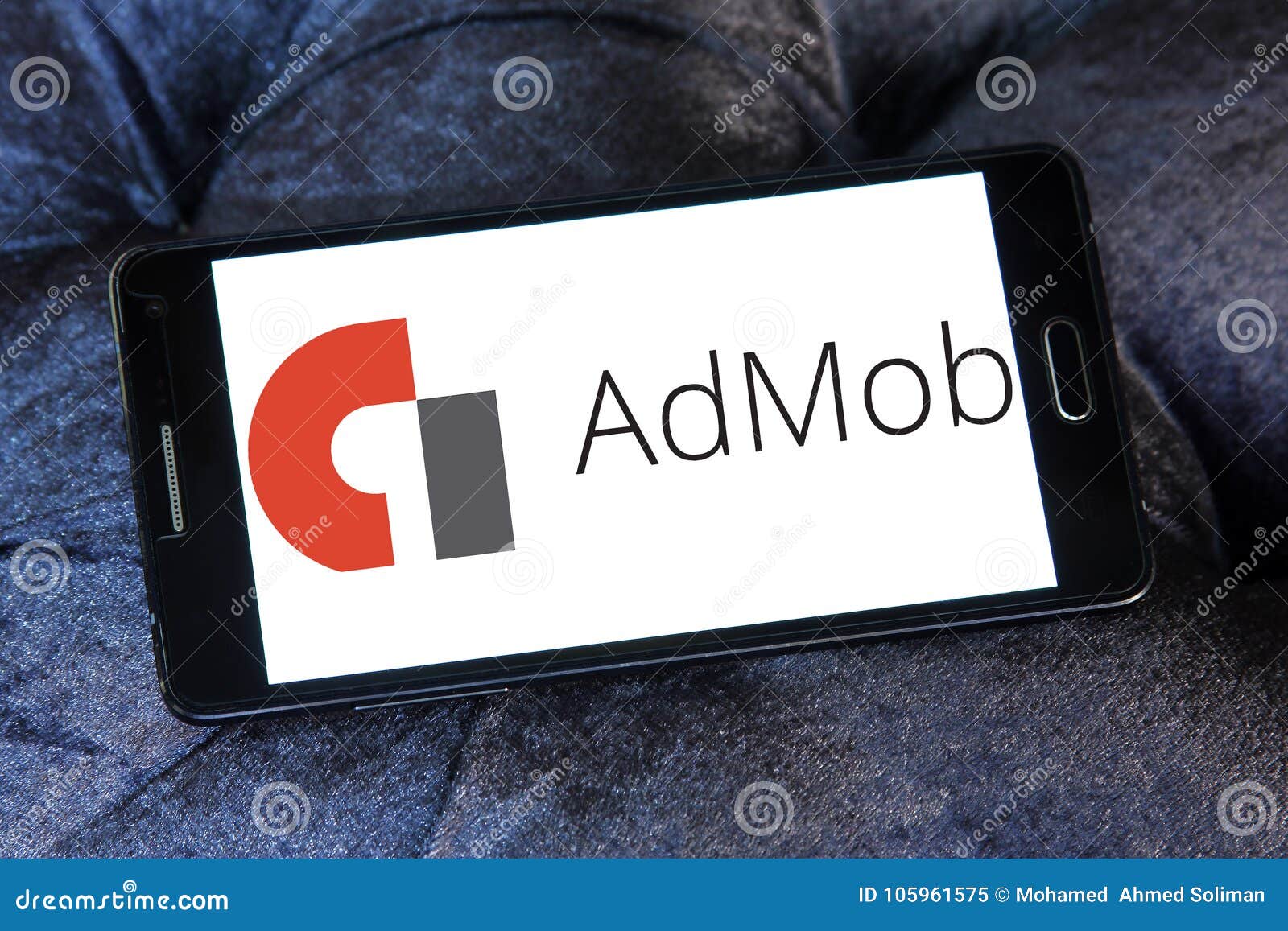 AdMob google company logo editorial image. Image of brand - 105961575