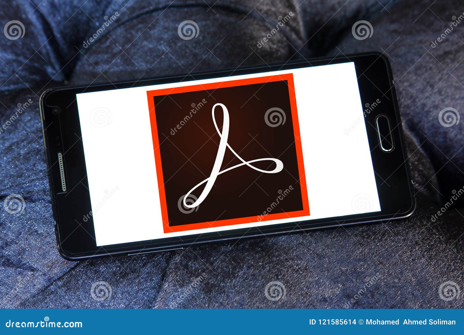 Adobe Acrobat logo editorial stock image. Image of commercial - 121585614
