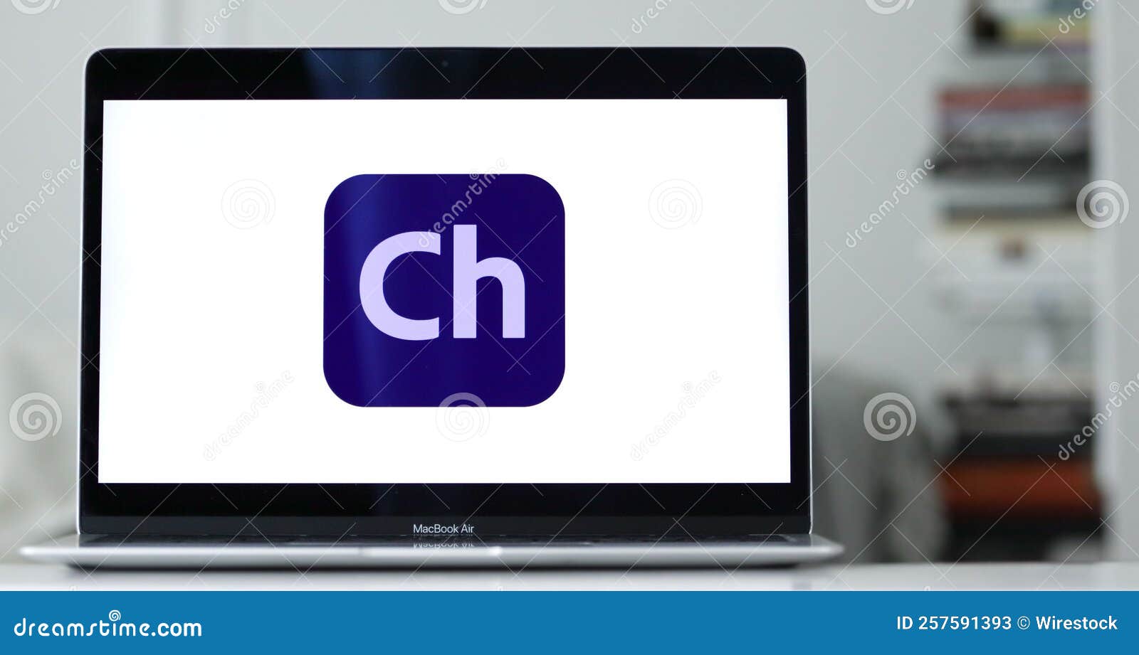 Logo of Adobe Character Animator (Ch) Program Developed by Adobe on a ...