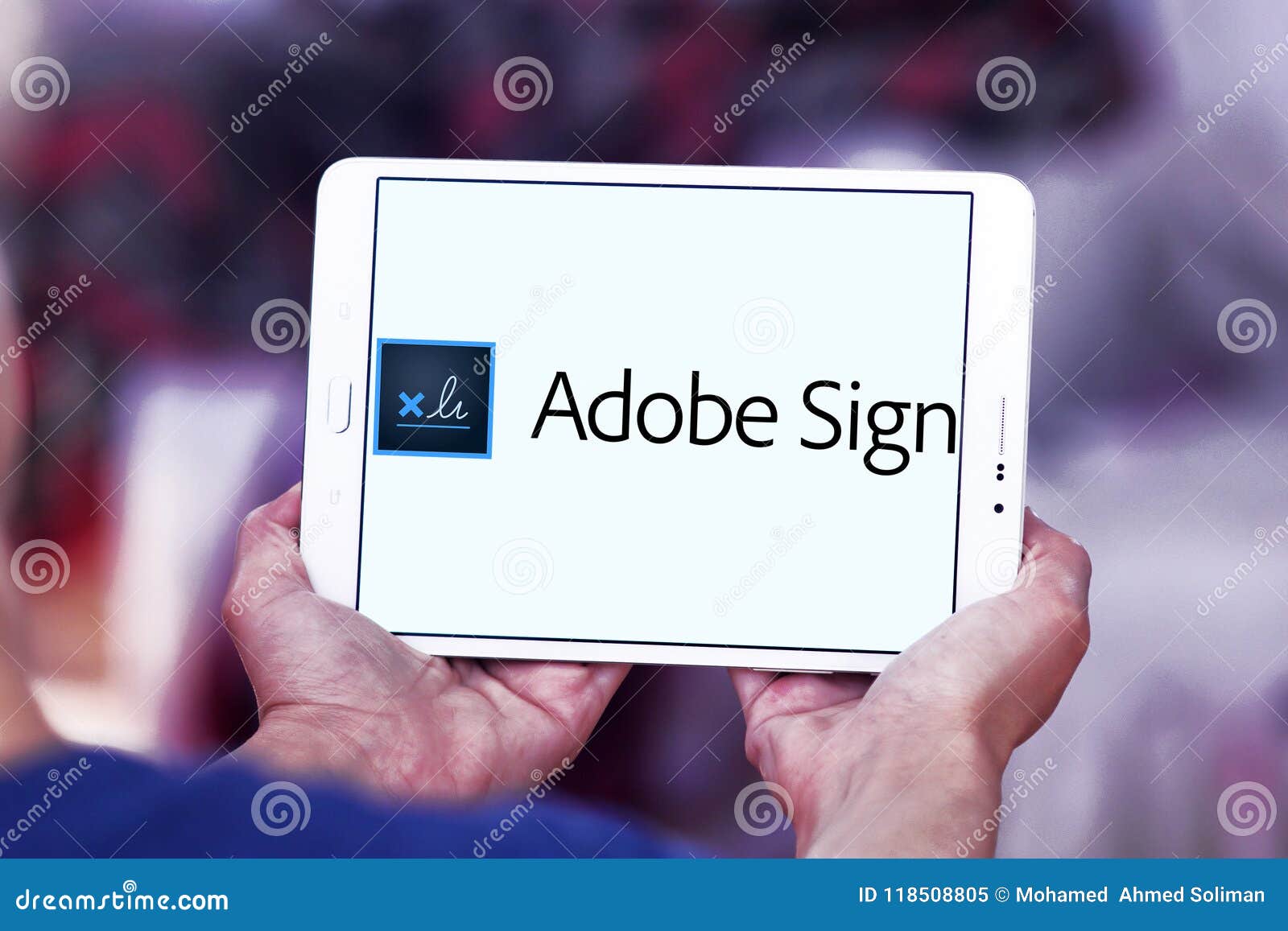 Adobe Sign logo editorial image. Image of automated - 118508805
