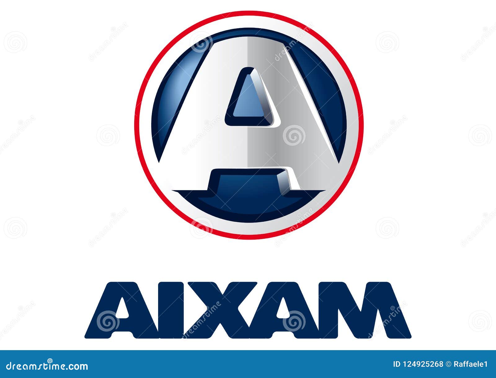 Logo Aixam foto de archivo editorial. Ilustración de francia - 124925268