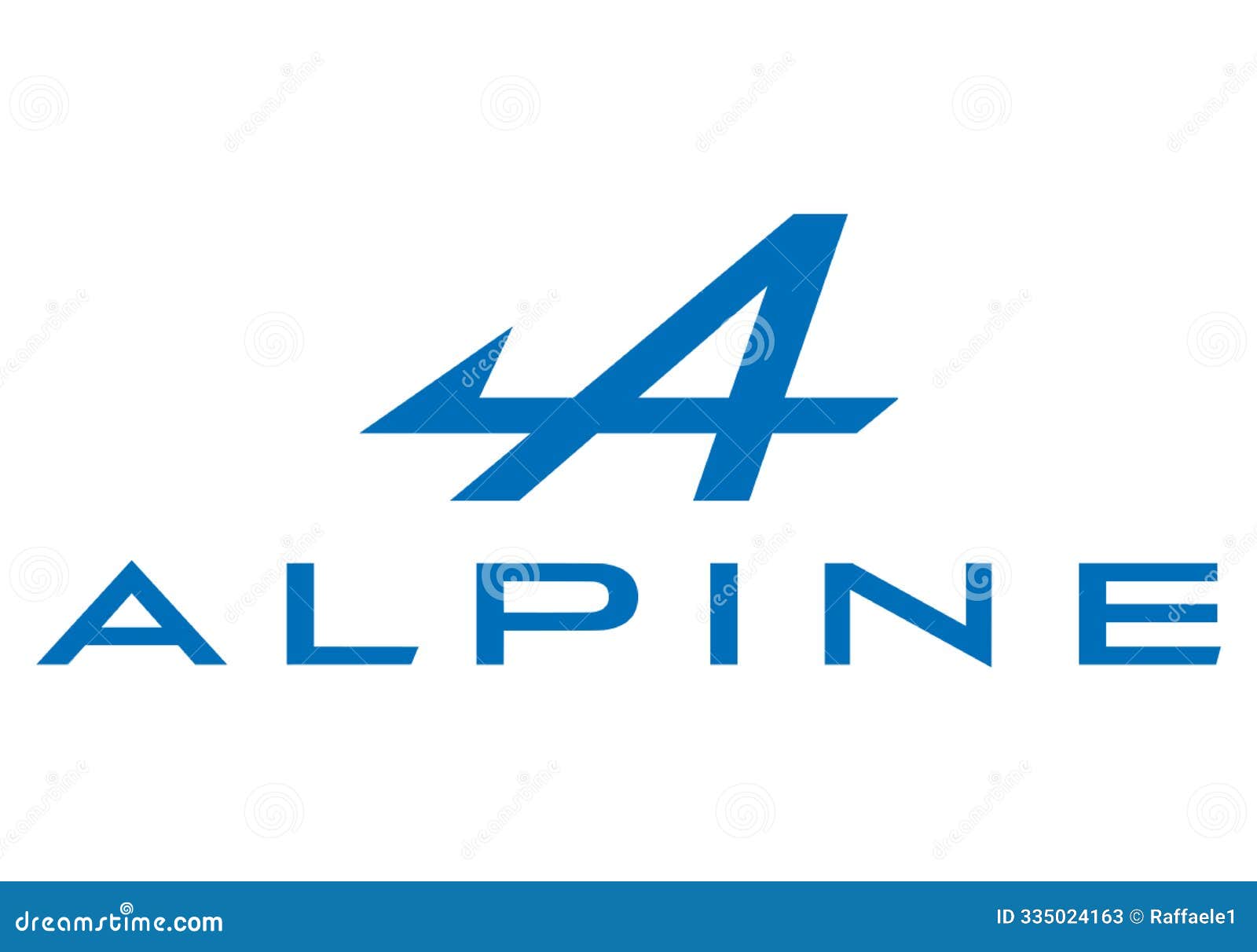 Logo Alpine Royalty-Free Stock Photo | CartoonDealer.com #335024163