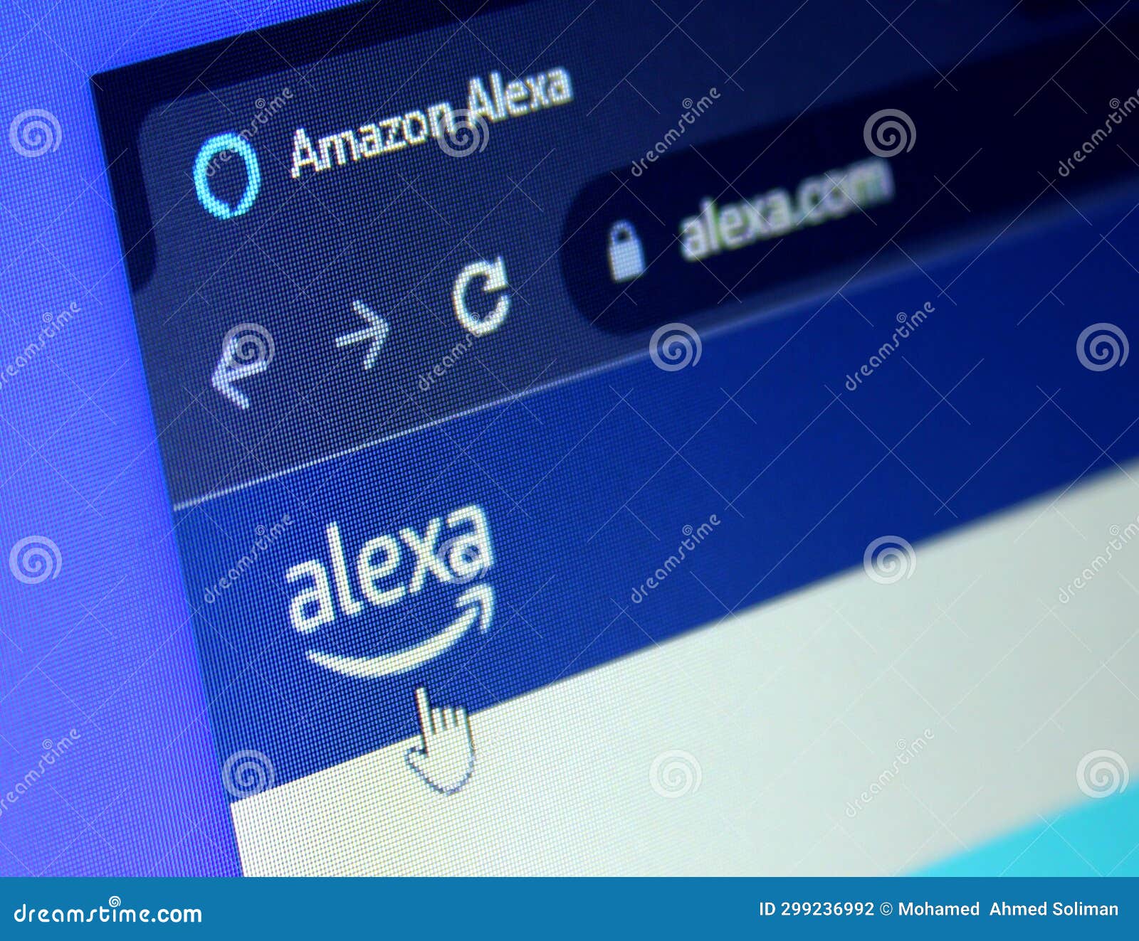 Amazon Alexa editorial photography. Illustration of online - 299236992