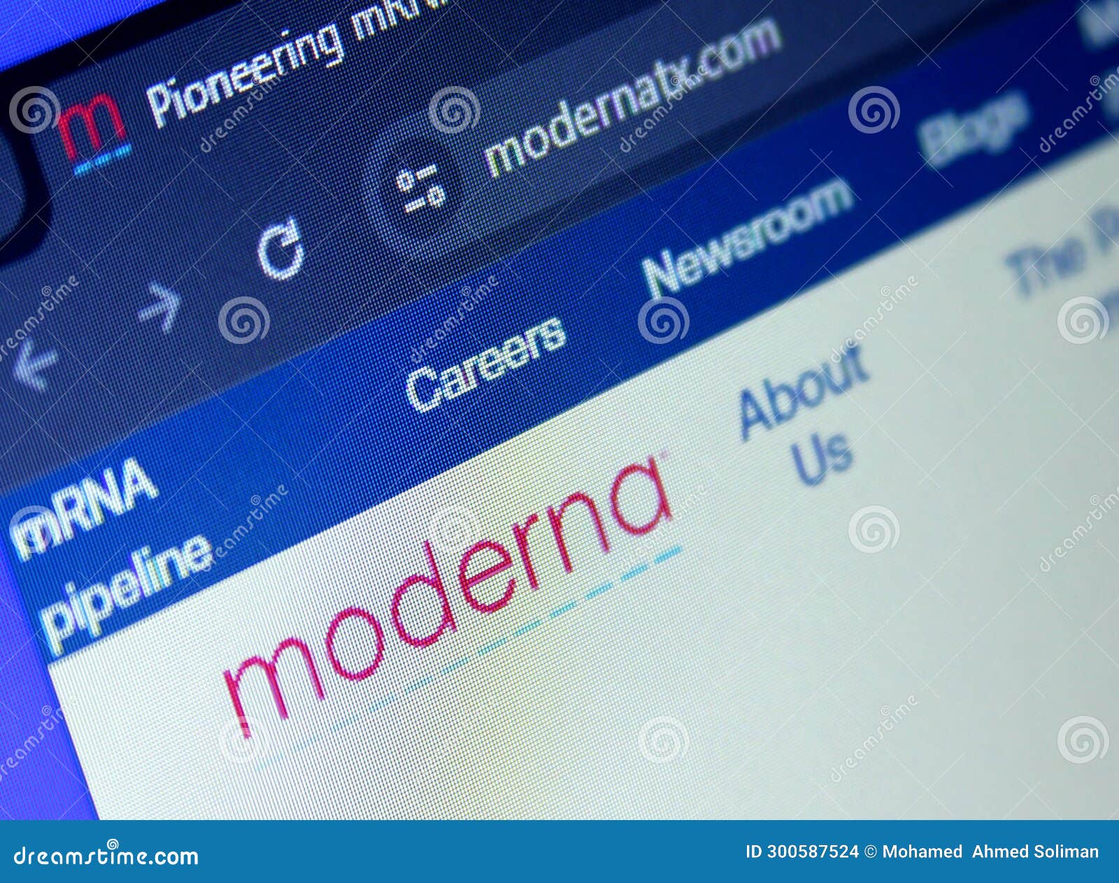 Moderna Pharmaceutical Company Editorial Stock Image - Image of moderna ...