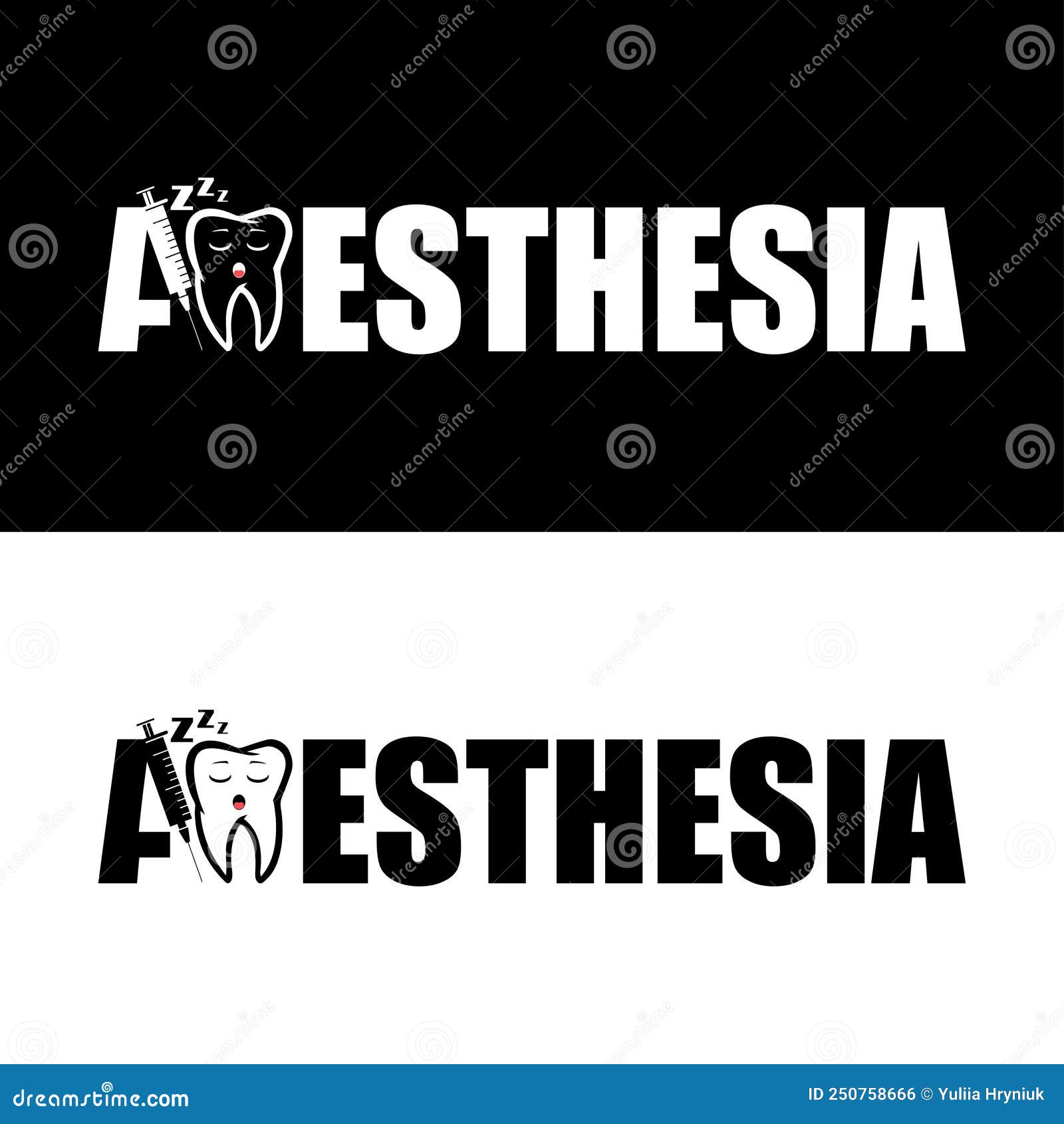 Logo for an Anesthesiologist Company Stock Vector - Illustration of ...