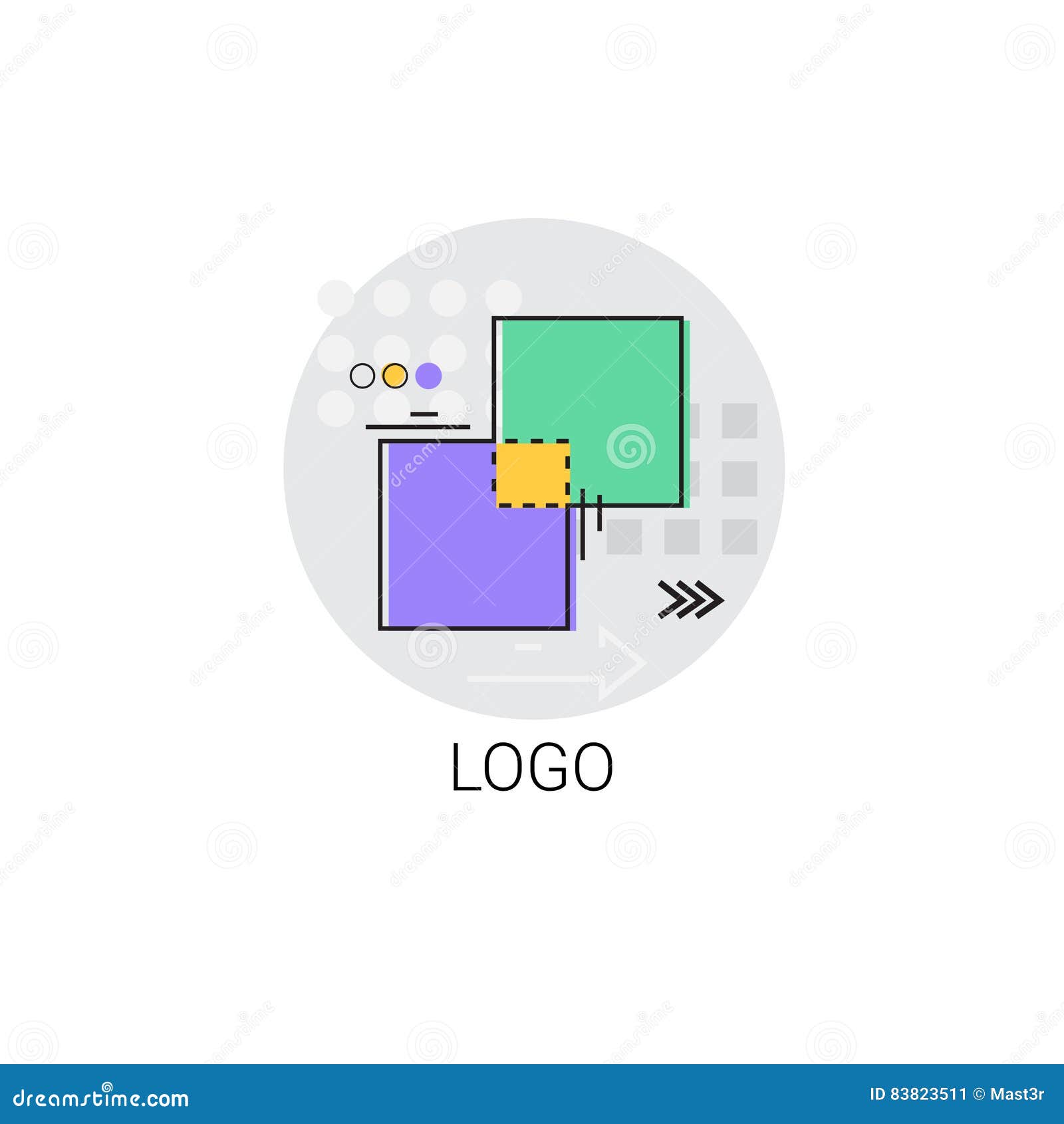 Logo Application Design Graphic Development-Pictogram Vector ...