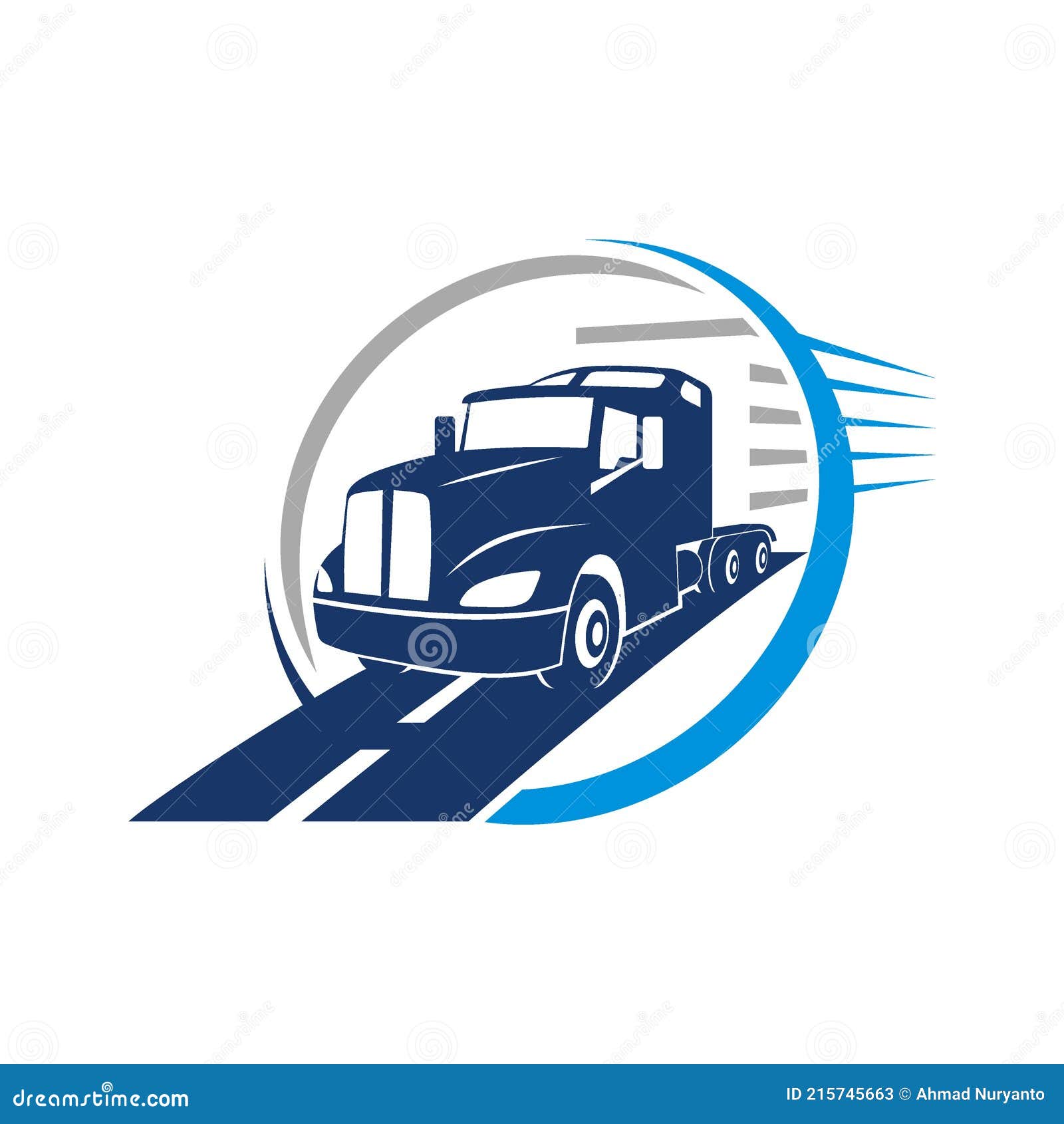 Logo Applicative For Logistics Cartoon Vector | CartoonDealer.com ...