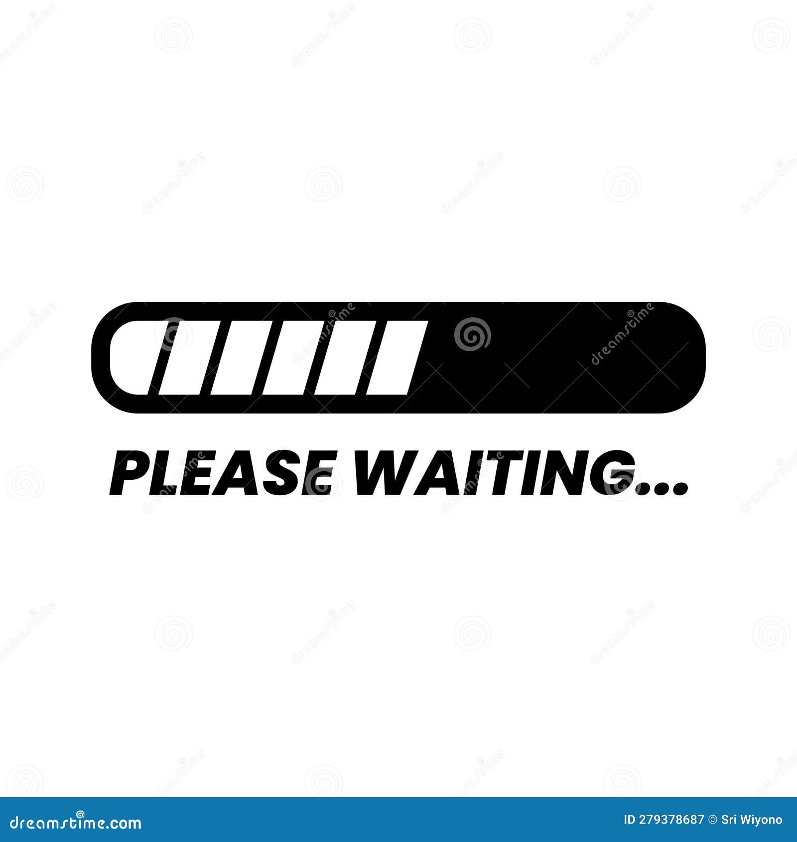 Loading Screen Icon Vector in EPS 10 Stock Vector - Illustration of ...