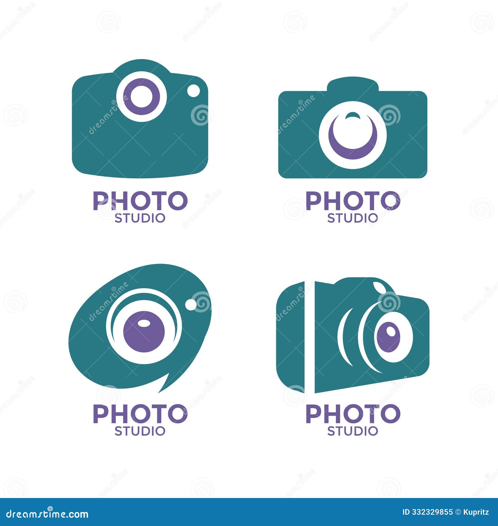 Photography Camera Logo Vector Badges and Labels Set Design Stock ...