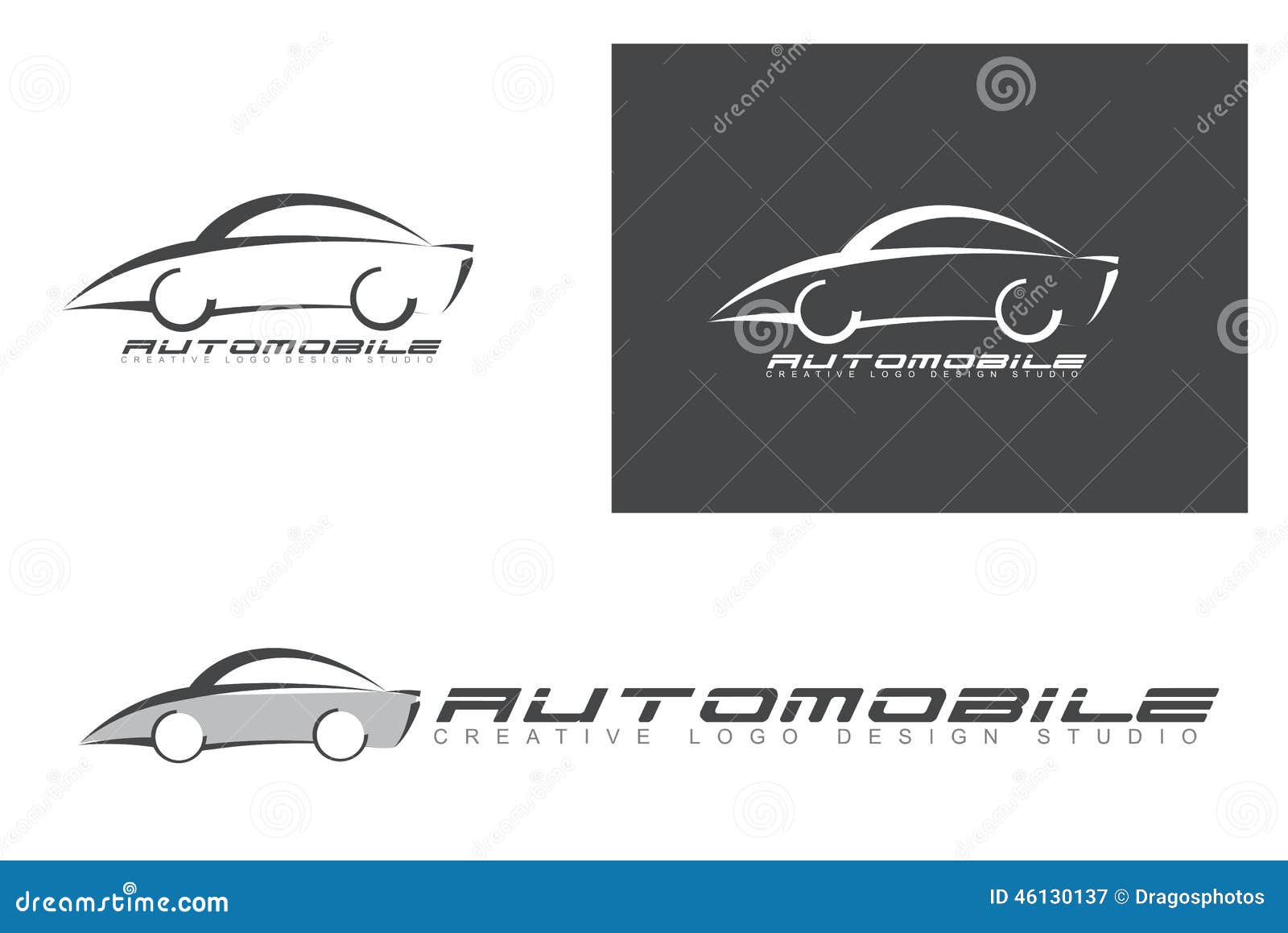 Logo Automatico Dell'automobile Illustrazione di Stock - Illustrazione ...