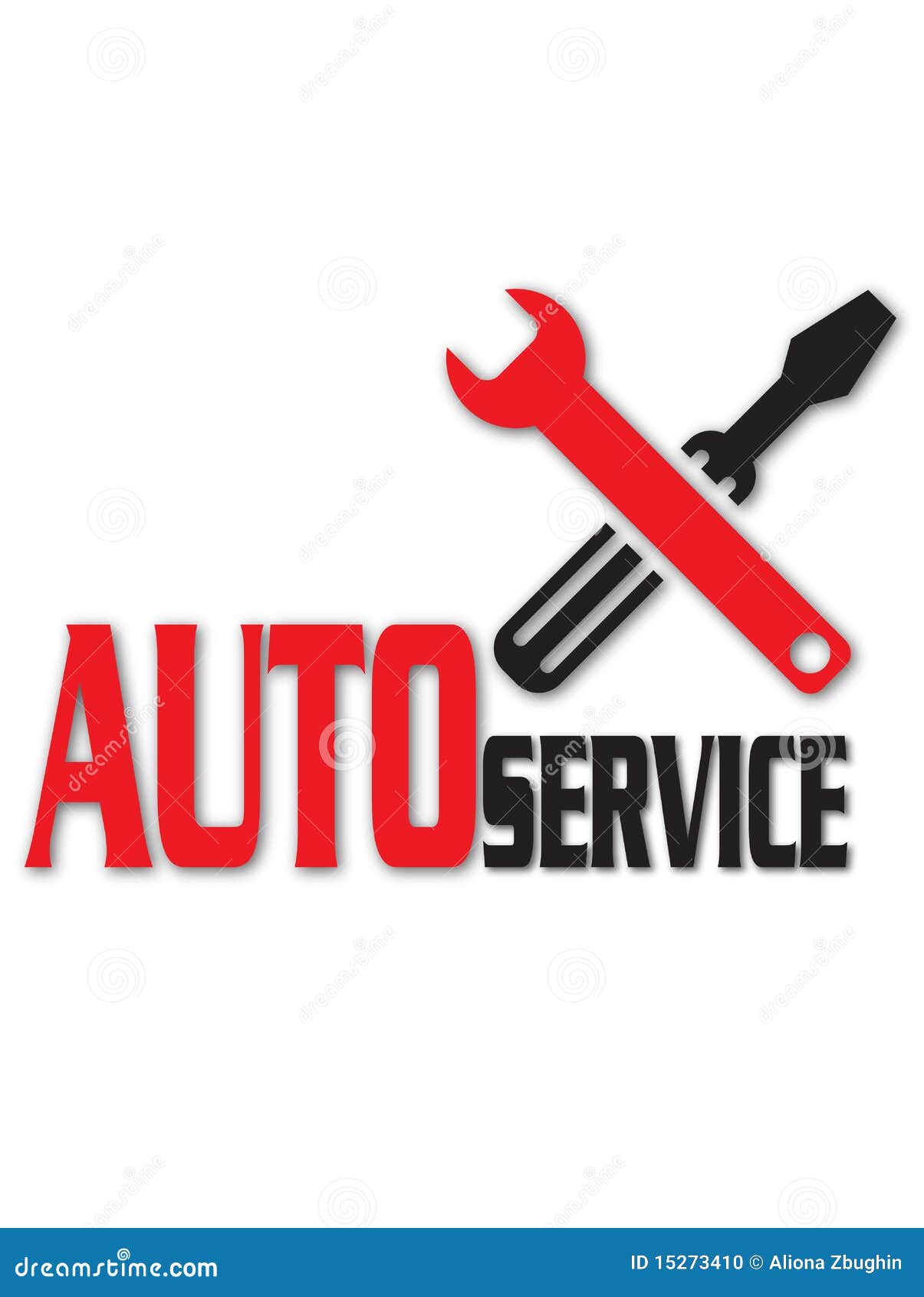 Logo Automatique De Service Illustration de Vecteur - Illustration du ...