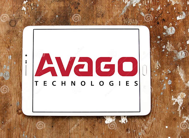 Avago Technologies Company Logo Editorial Stock Photo - Image of ...