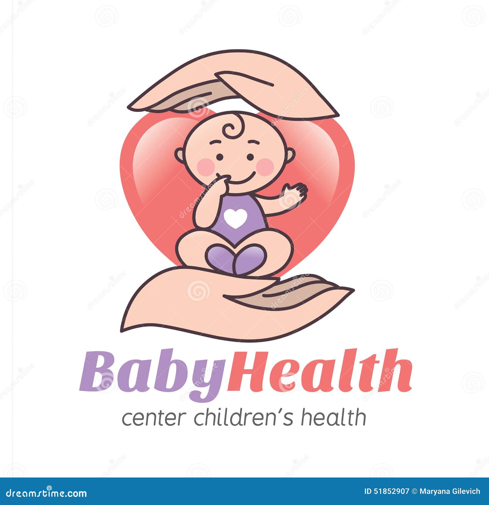 Logo baby health stock vector. Illustration of love, concepts - 51852907