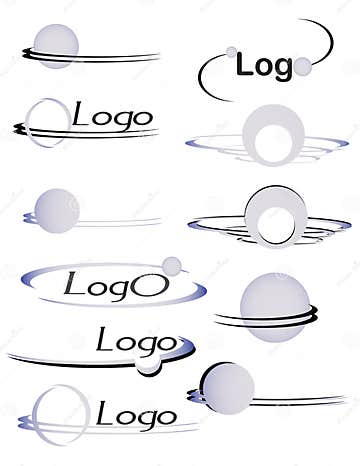 Logo balls 3 stock vector. Illustration of circles, graphics - 8075658