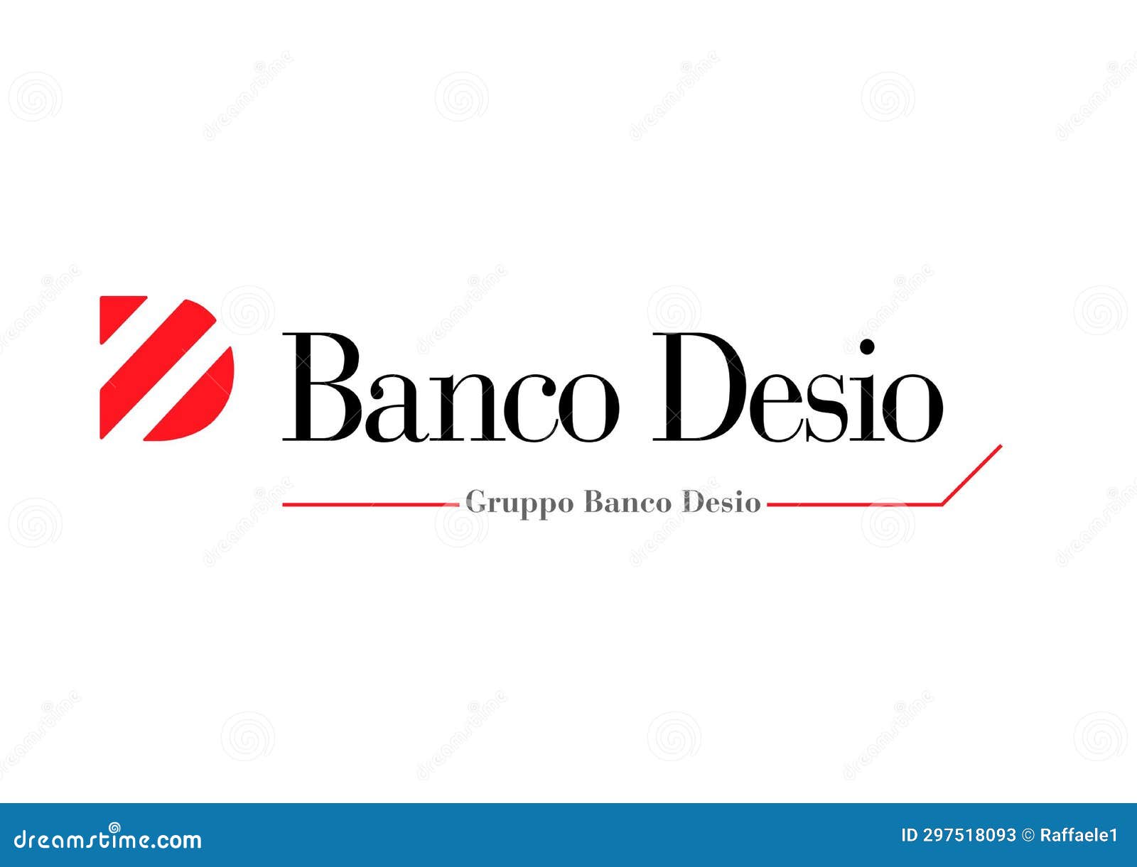Logo banco desio illustration stock. Illustration du côté - 297518093