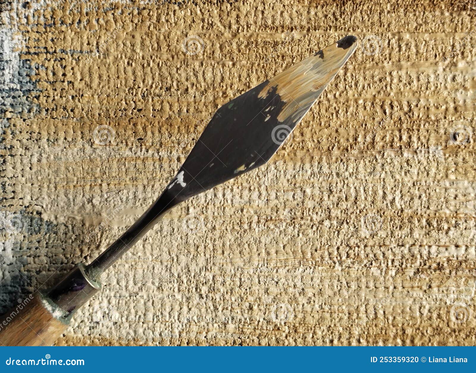 Logo Banner Tools Object Abstract Painting Texture Background Oil Stock ...