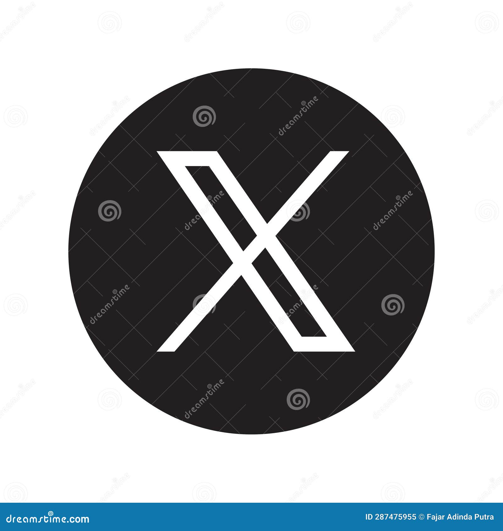 Twitter New Logo X and Name Change Editorial Image - Illustration of ...