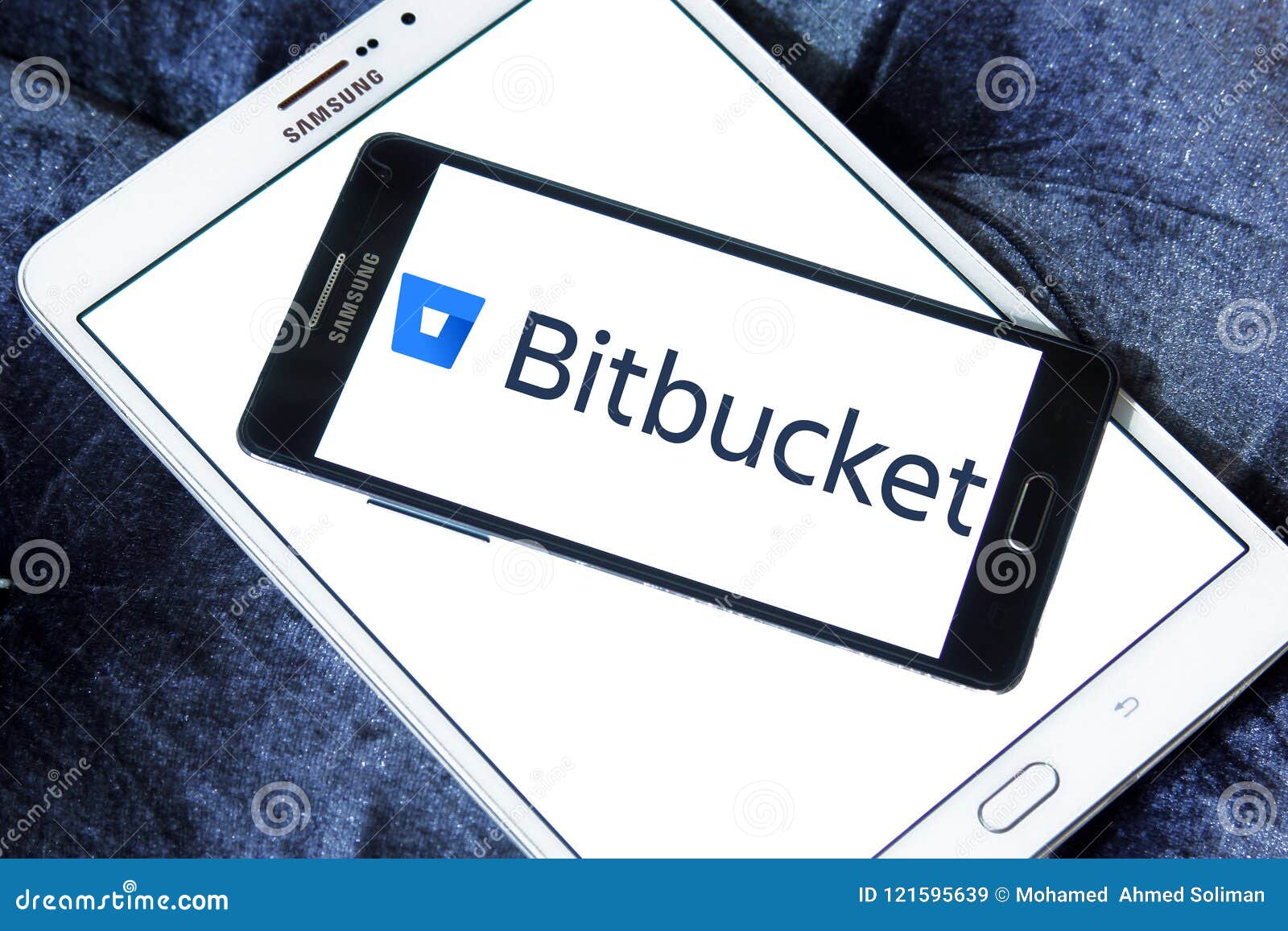 Bitbucket software logo editorial stock image. Image of repository ...