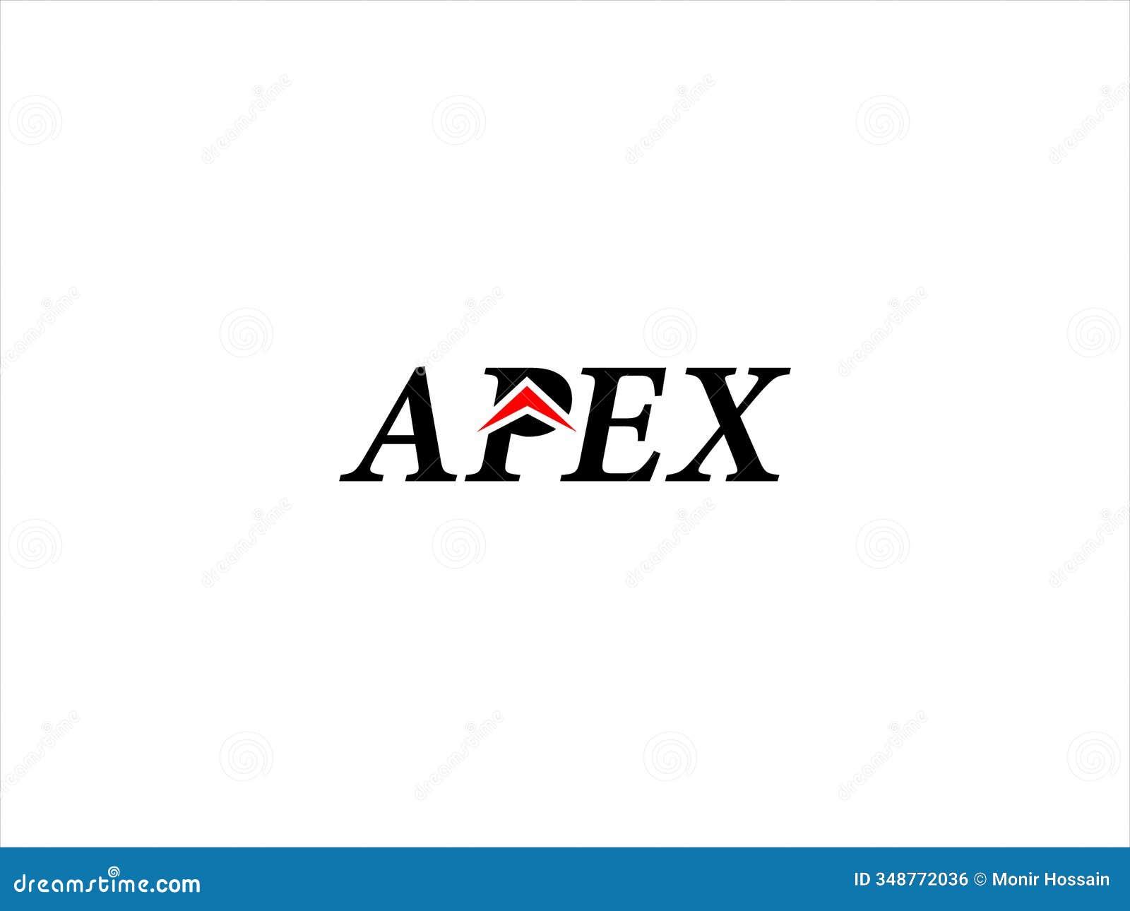 Apex logo design vector stock illustration. Illustration of achievement ...
