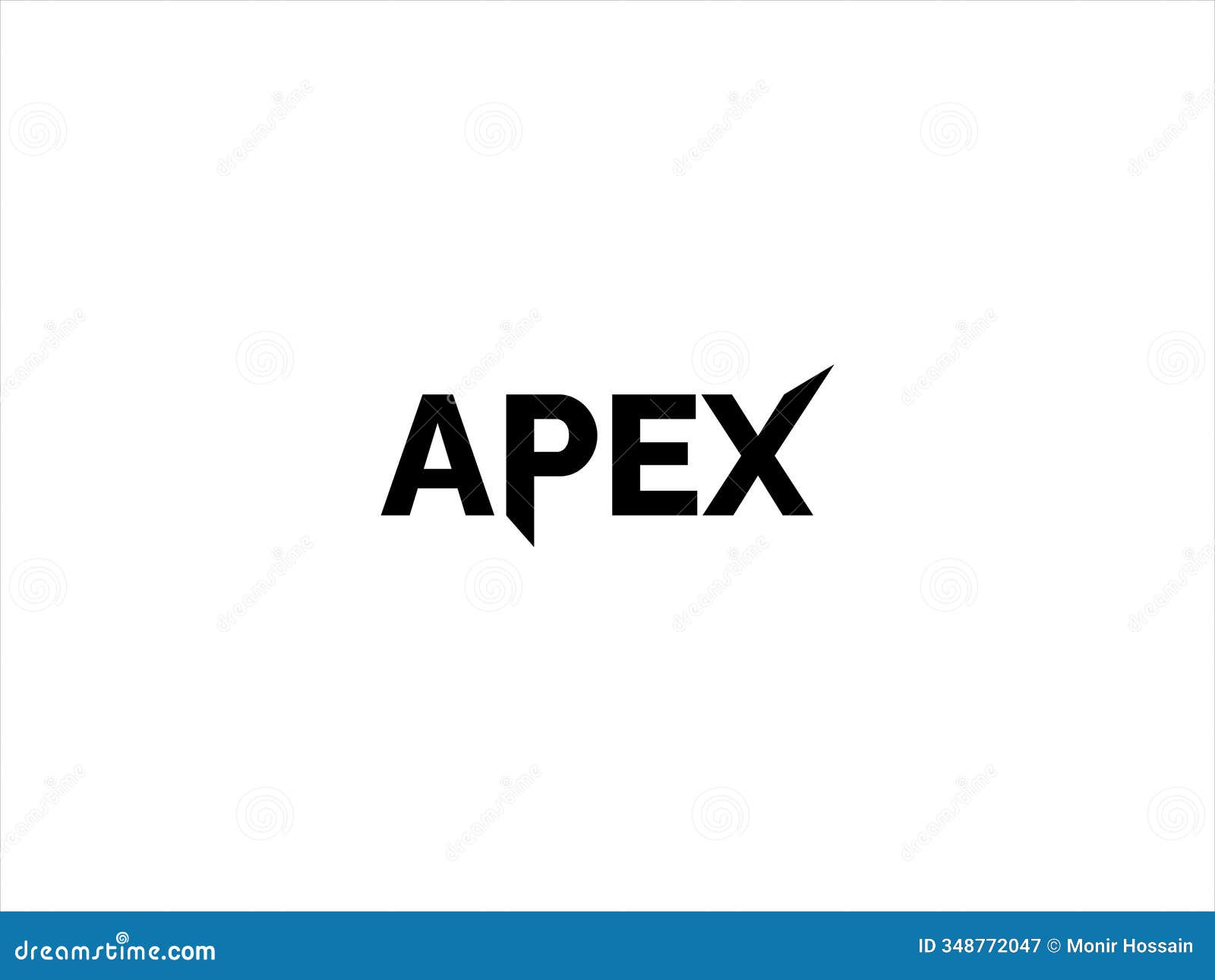 Apex logo design vector stock illustration. Illustration of identity ...