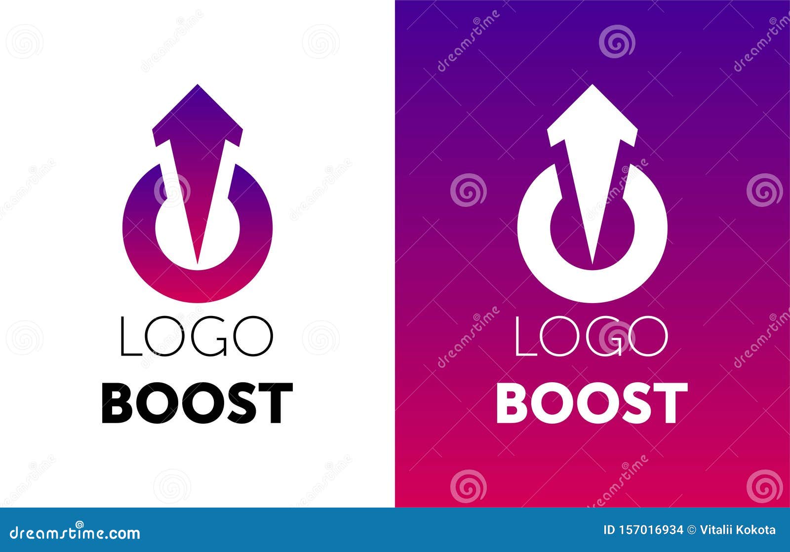 Logo Boost Template Design Vector. Boost Logotype Stock Vector ...