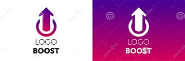 Logo Boost Template Design Vector. Boost Logotype Stock Vector ...