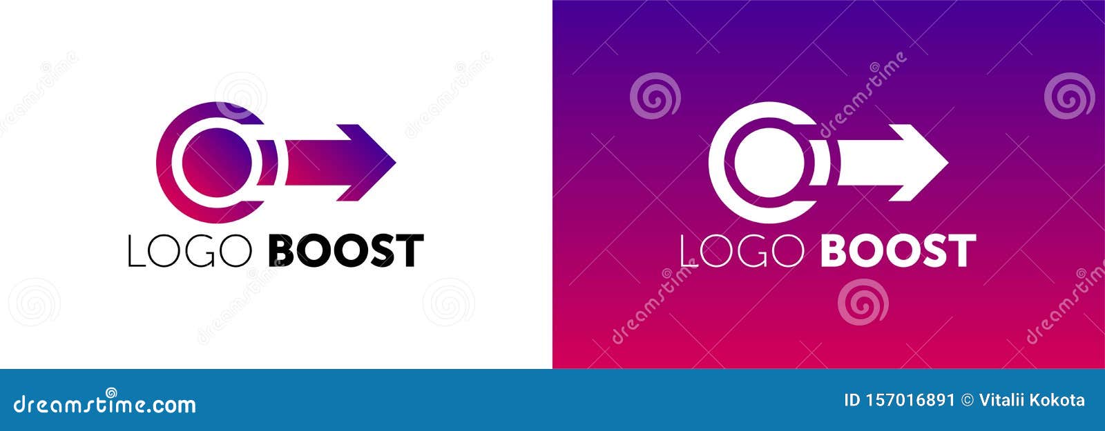 Logo Boost Template Design Vector. Boost Logotype Stock Vector ...