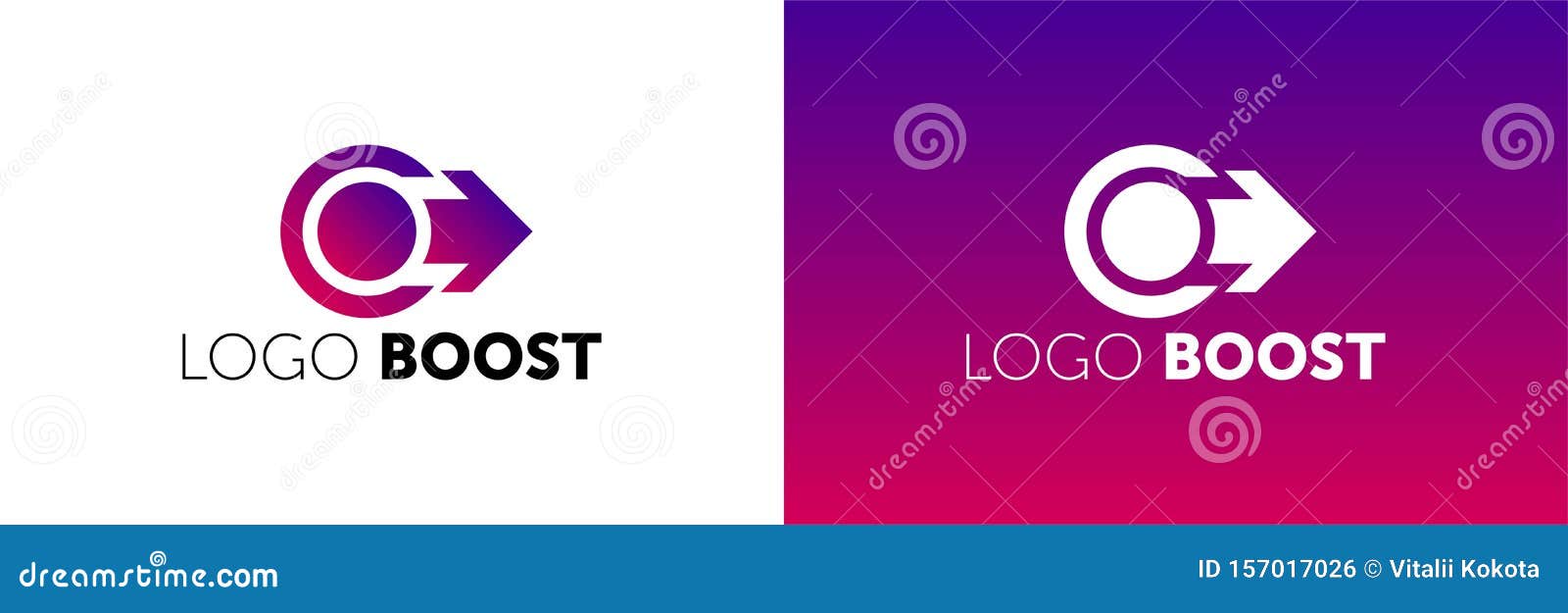 Logo Boost Template Design Vector. Boost Logotype Stock Vector ...