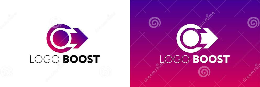 Logo Boost Template Design Vector. Boost Logotype Stock Vector ...