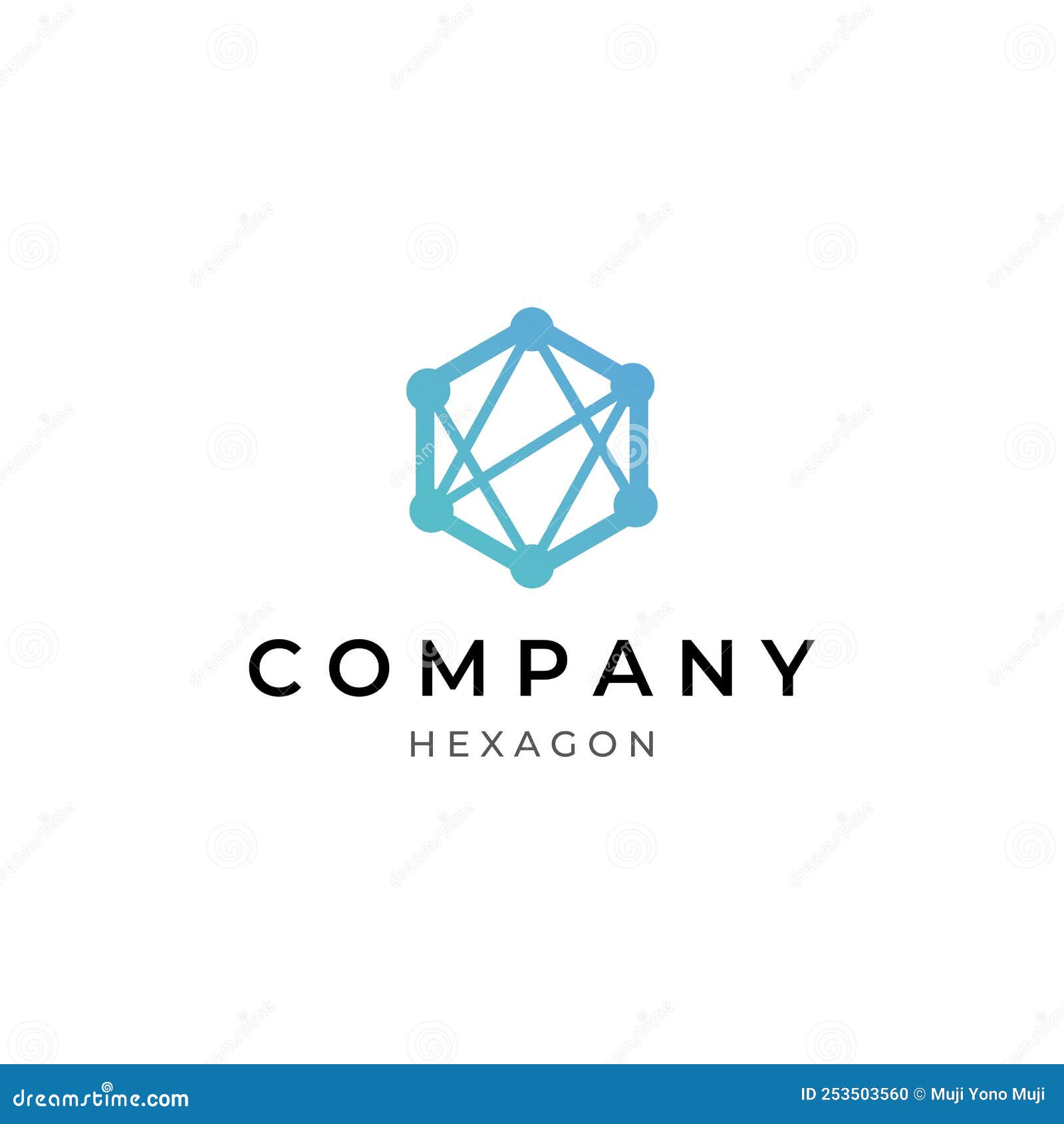Logo Box Hexagon or Cube and Technology Hexagon Logo Creative Simple ...