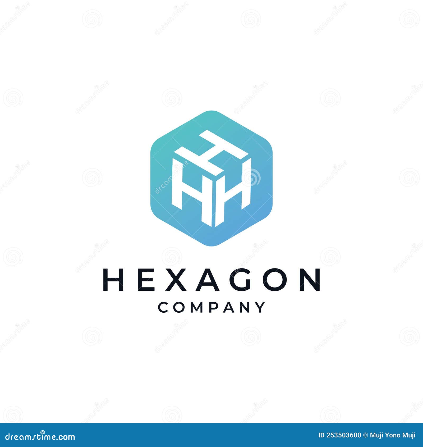 Logo Box Hexagon or Cube and Technology Hexagon Logo Creative Simple ...