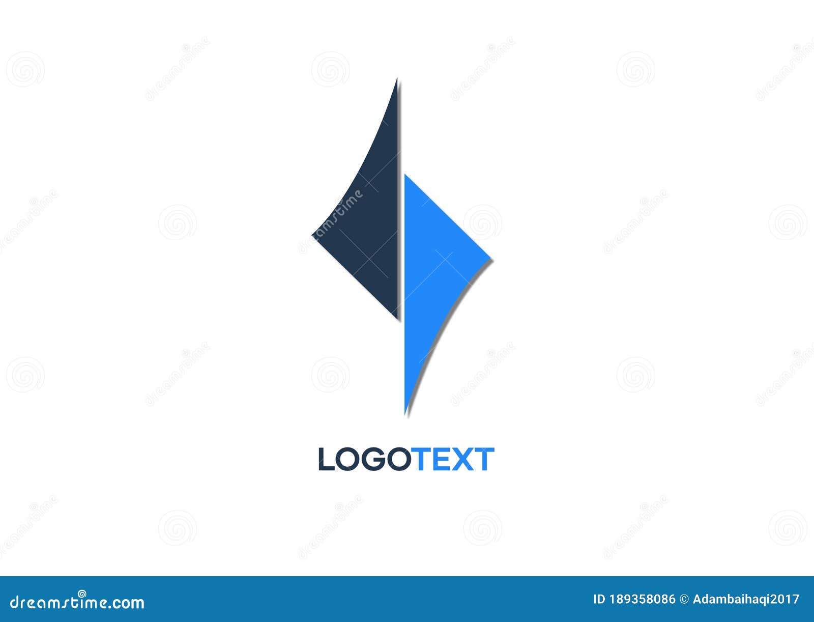 Logo Design Material. Logo Design Material with Abstract Shapes. Modern ...