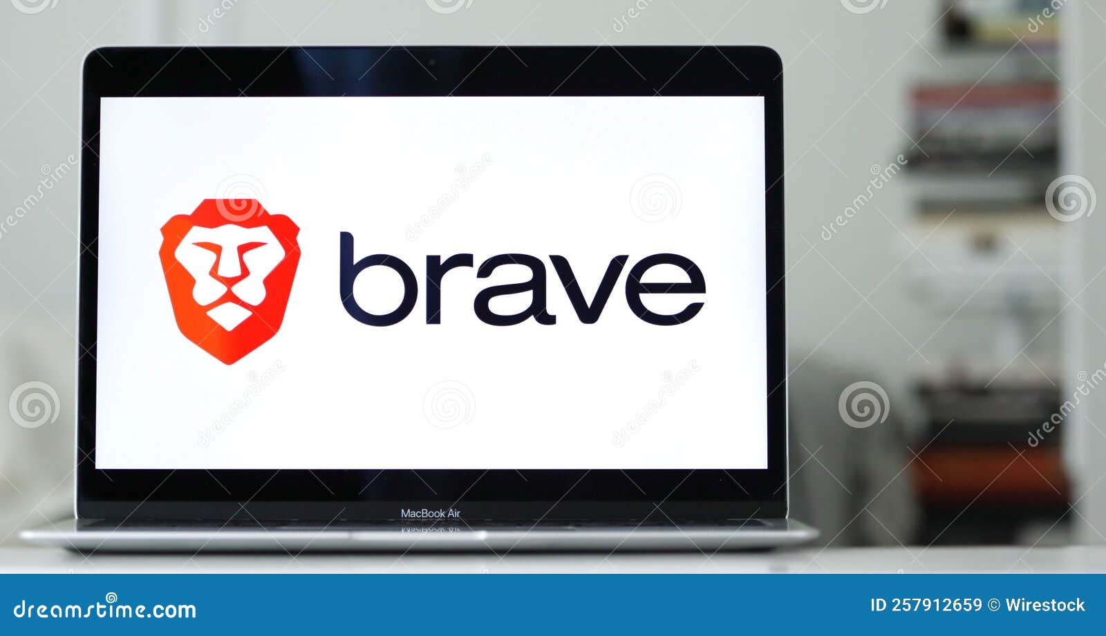 Brave Browser Logo on Computer Editorial Stock Image - Image of ...