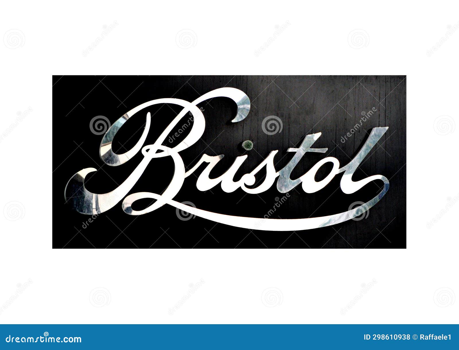Logo Bristol stock illustration. Illustration of luxury - 298610938
