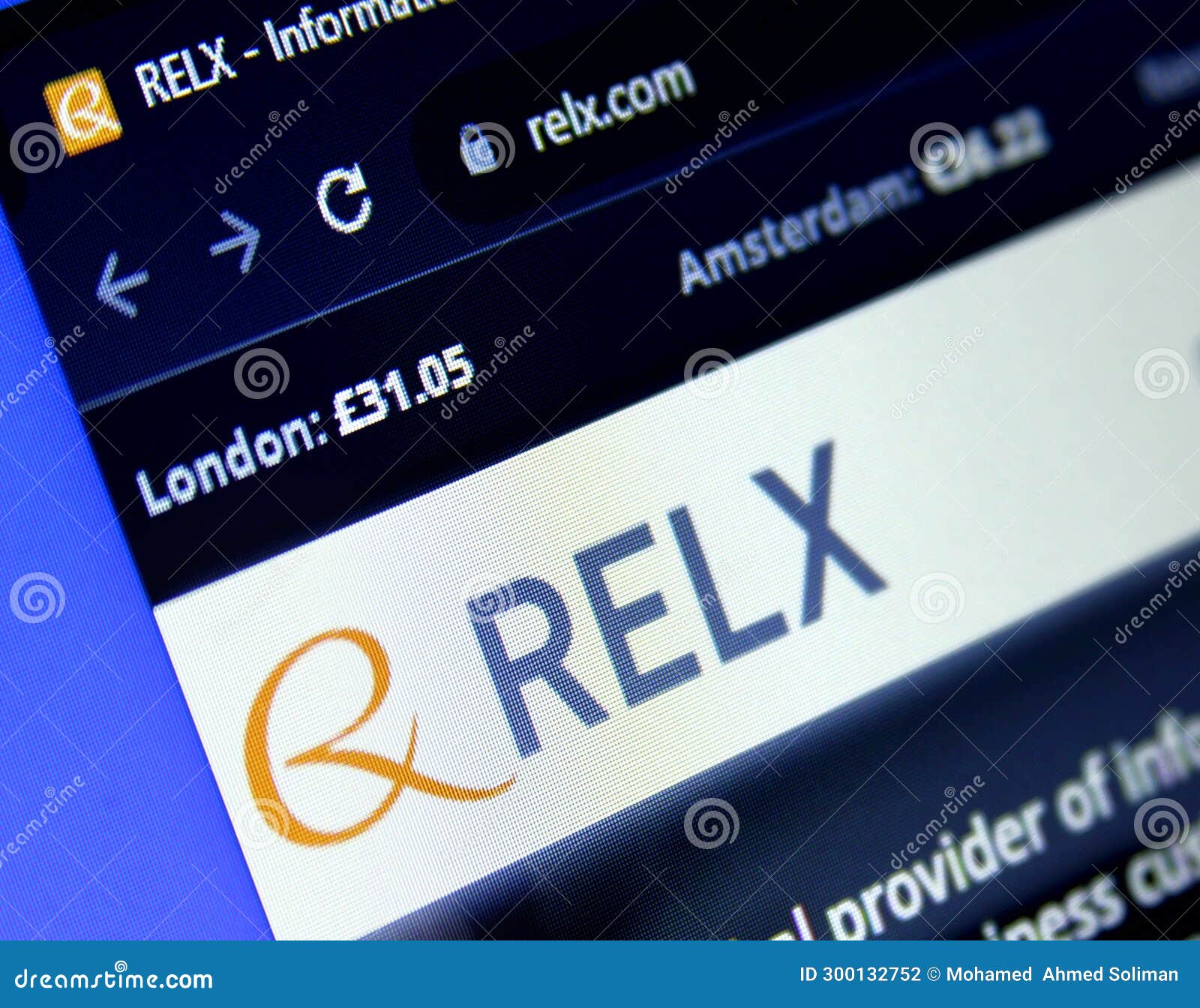 RELX Group Analytics Company Editorial Photography - Illustration of ...