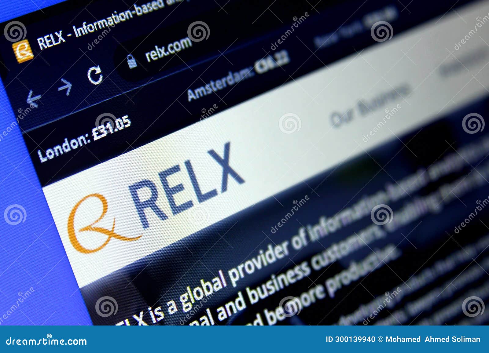 RELX Group Analytics Company Editorial Image - Image of illustrative ...