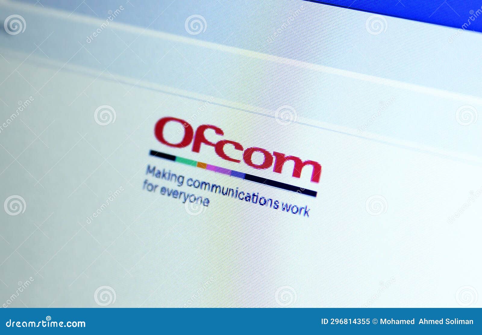 Ofcom Communications Company Logo Editorial Image - Image of business ...
