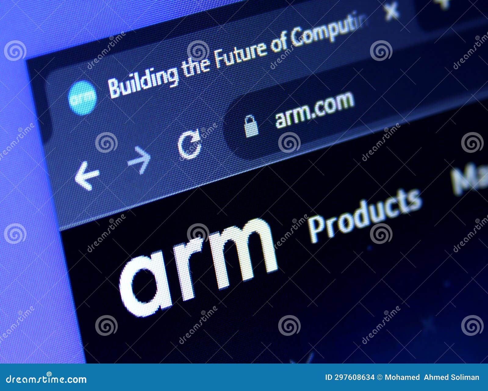 Arm company website logo editorial stock image. Image of editorial ...