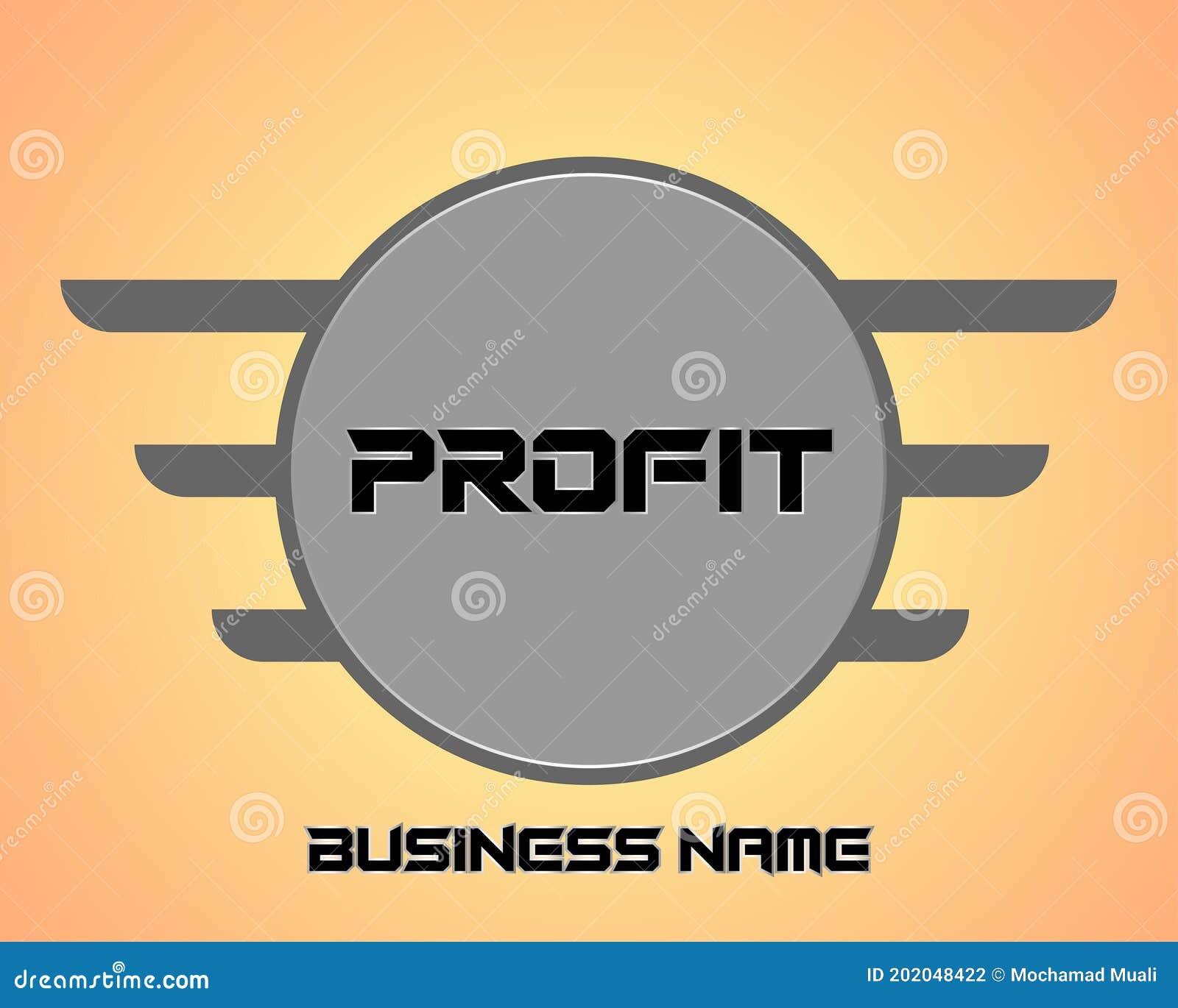 Logo Business Letter Logo Design with Simple Style Stock Illustration ...