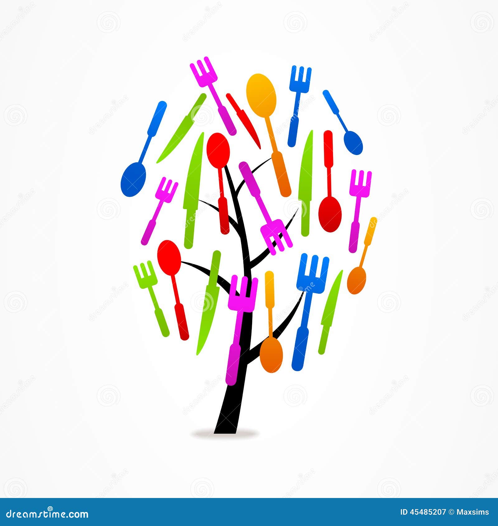 Tree Restaurant Logo