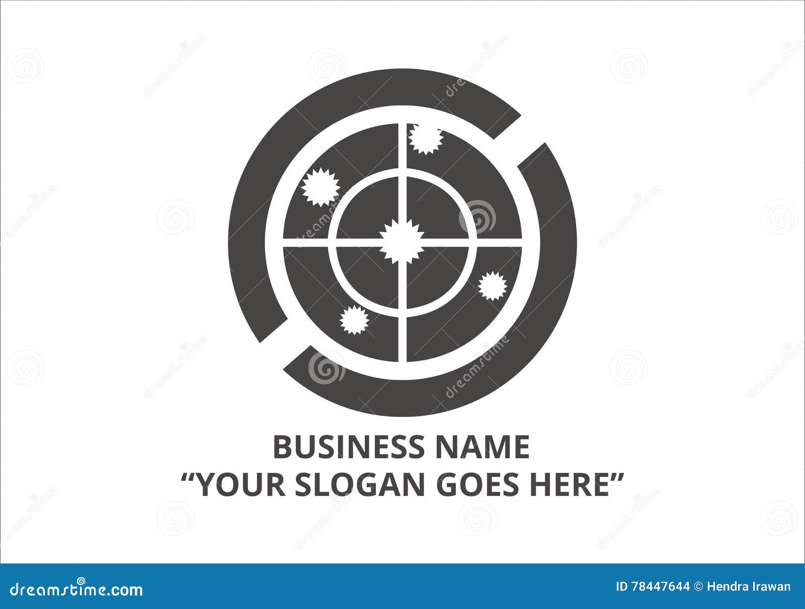 Logo Business Vintage Template Clean Vector Stock Vector - Illustration ...