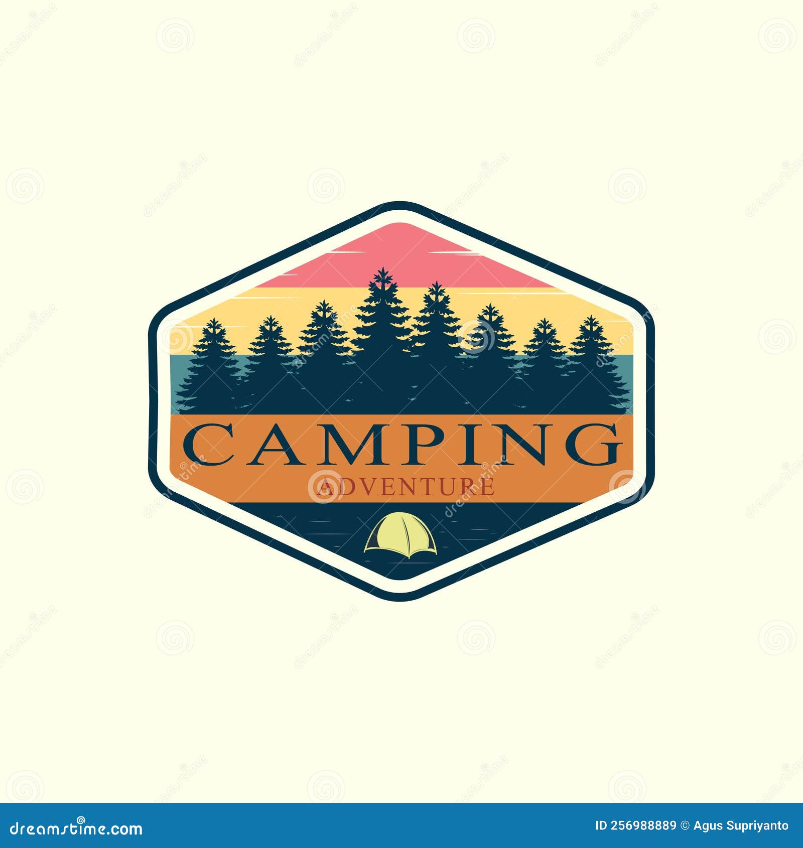 Logo for Camping Adventure, Camping Gift, Camping and Outdoor Adventure ...