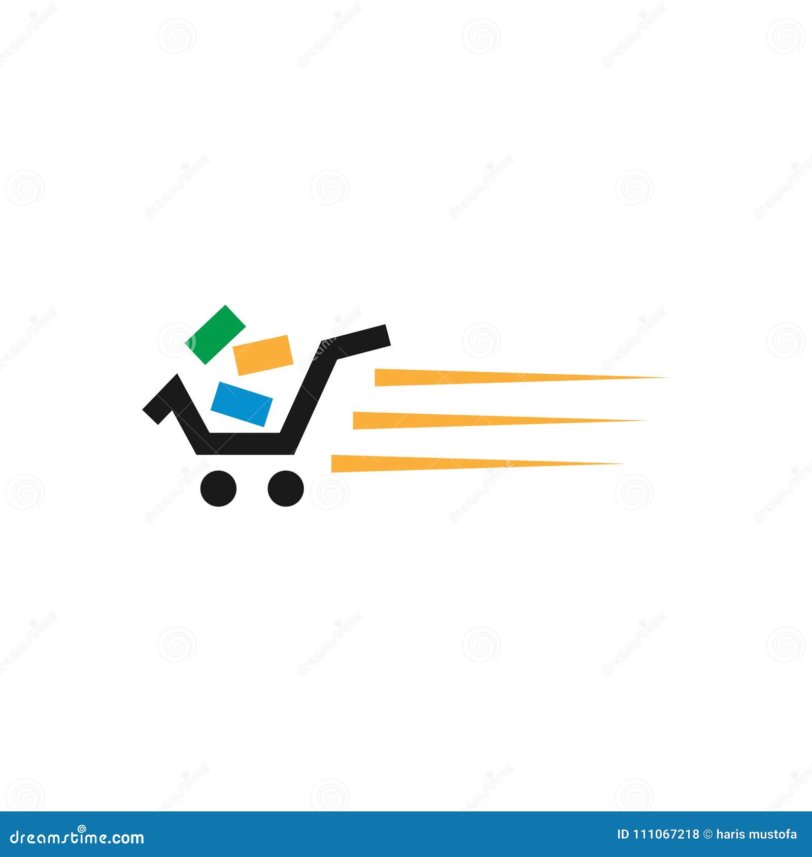 Retail Logo and Icon Design Template Vector Stock Vector - Illustration ...