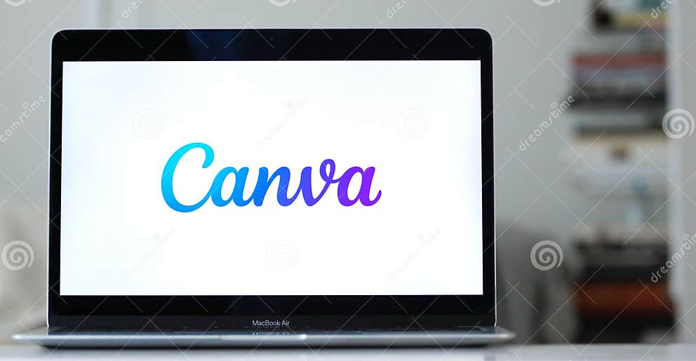 Logo of Canva, an Australian Online Graphic-design Software Program a ...