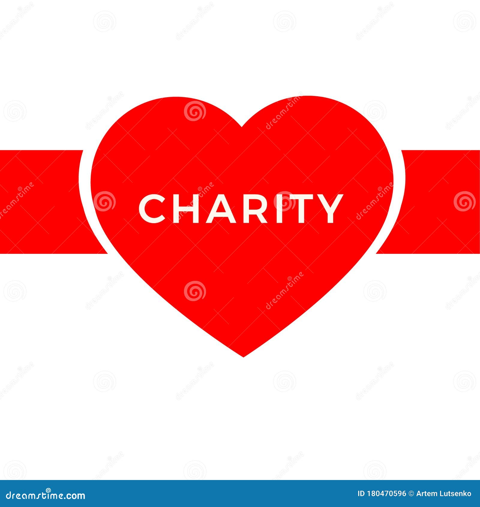 Logo Caritatif Vectoriel Illustration Eps 10 Illustration de Vecteur ...