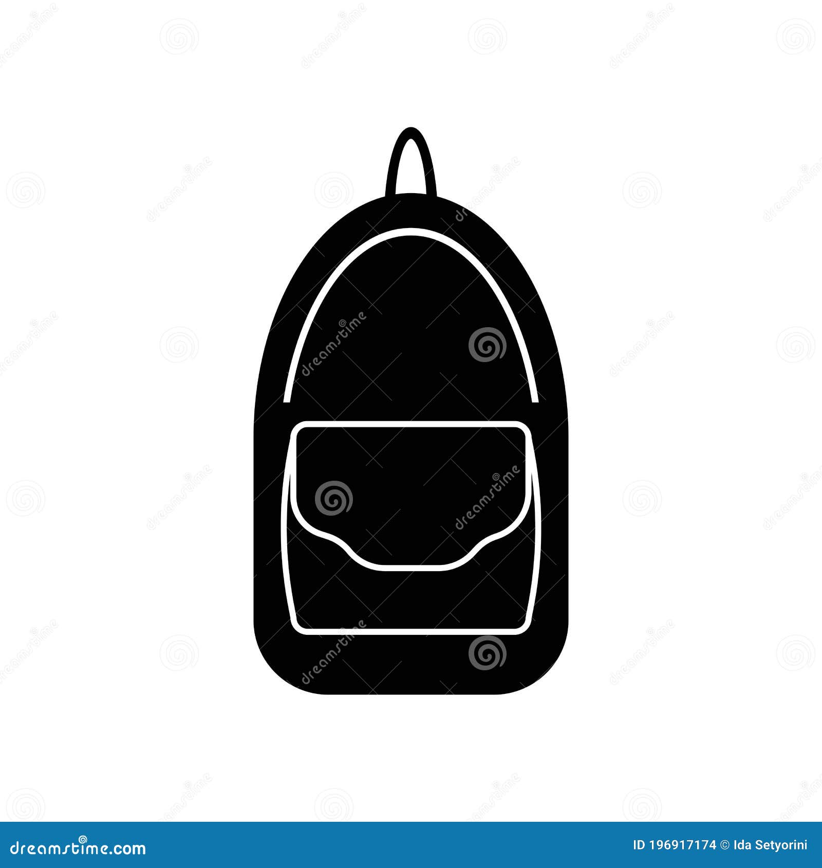 Logo cartable illustration de vecteur. Illustration of objet - 196917174