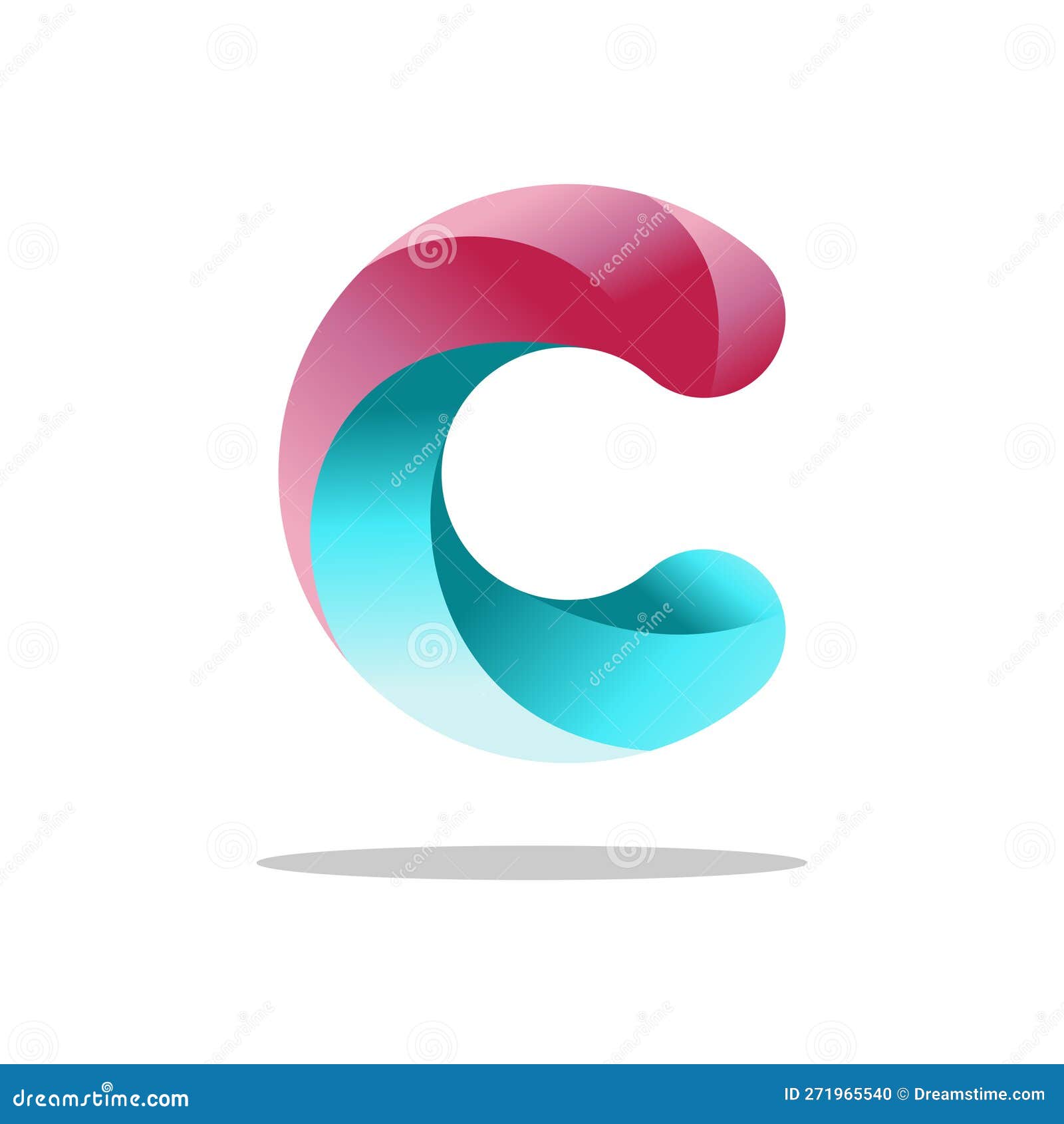 Logo Element Symbol Letter C Stock Vector - Illustration of icon ...
