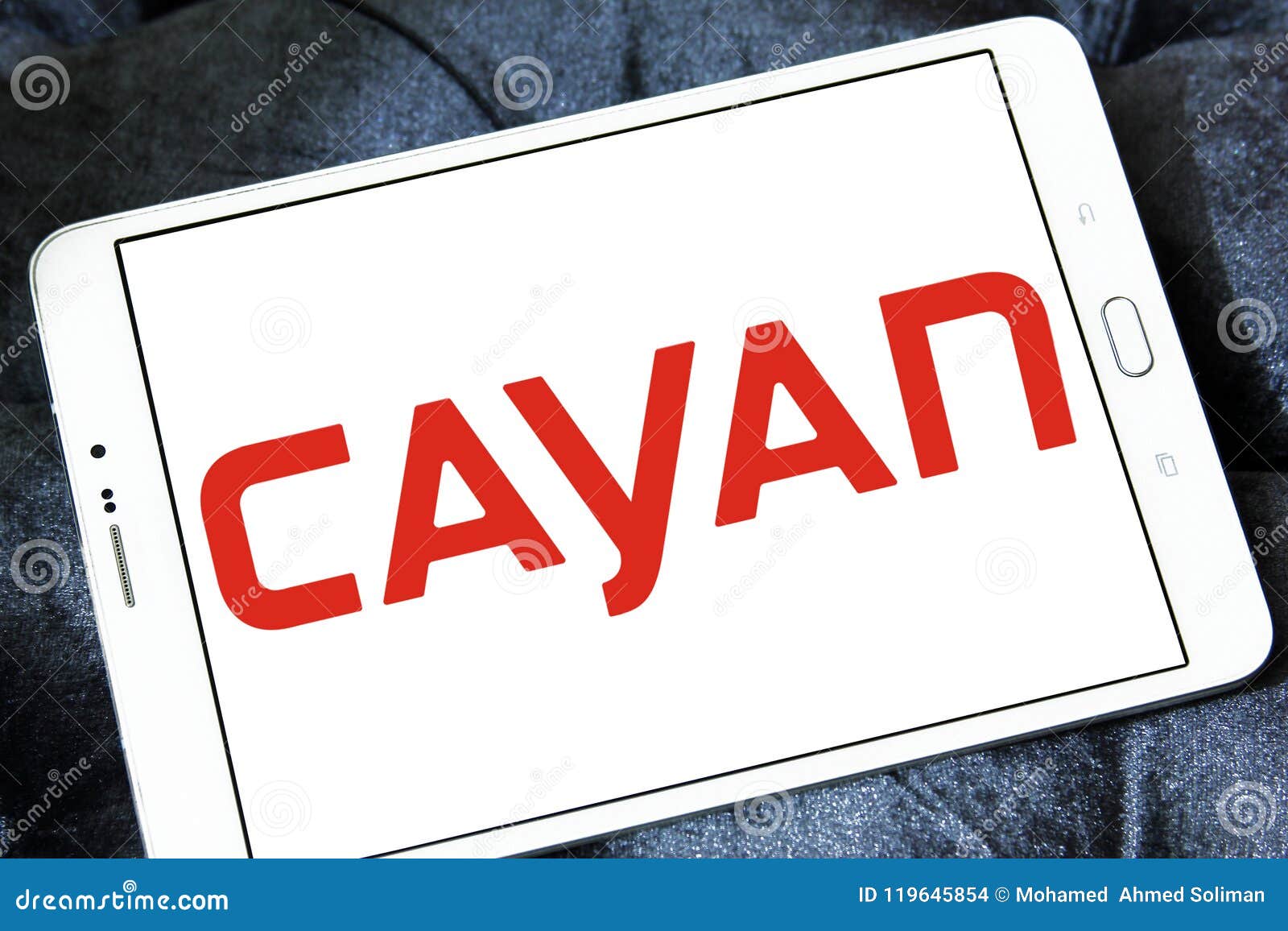 Cayan payment system logo editorial stock image. Image of motto - 119645854
