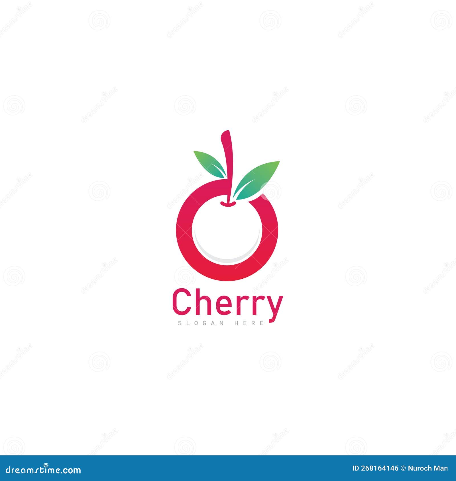 Logo Cerise Fruit Frais Symbole Vectoriel. Illustration de Vecteur ...